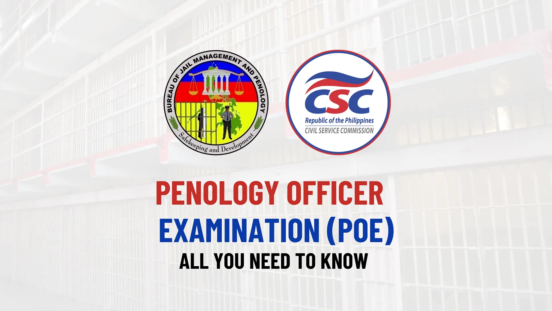 Penology Officer Examionation (POE) - All you need to know
