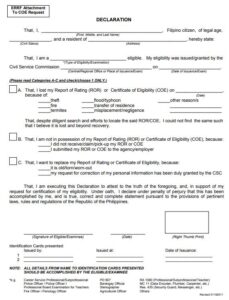 How to Get Certification of Eligibility (CoE)